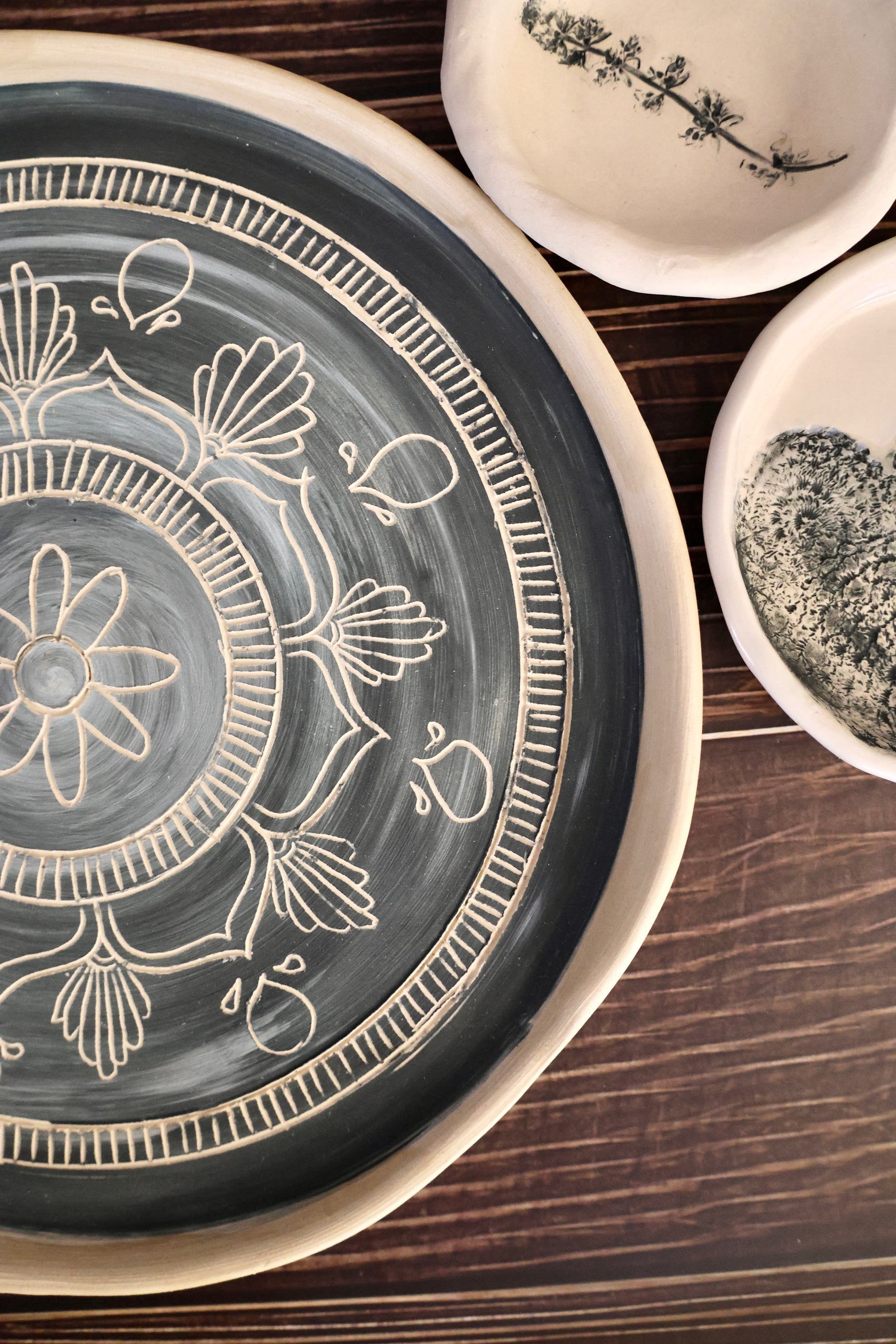 Mandala Platter – Earth & Nectar