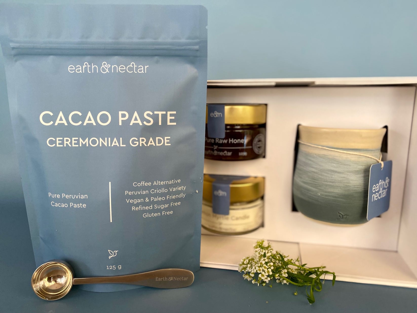 The Ceremonial Cacao Boxed Set – Earth & Nectar
