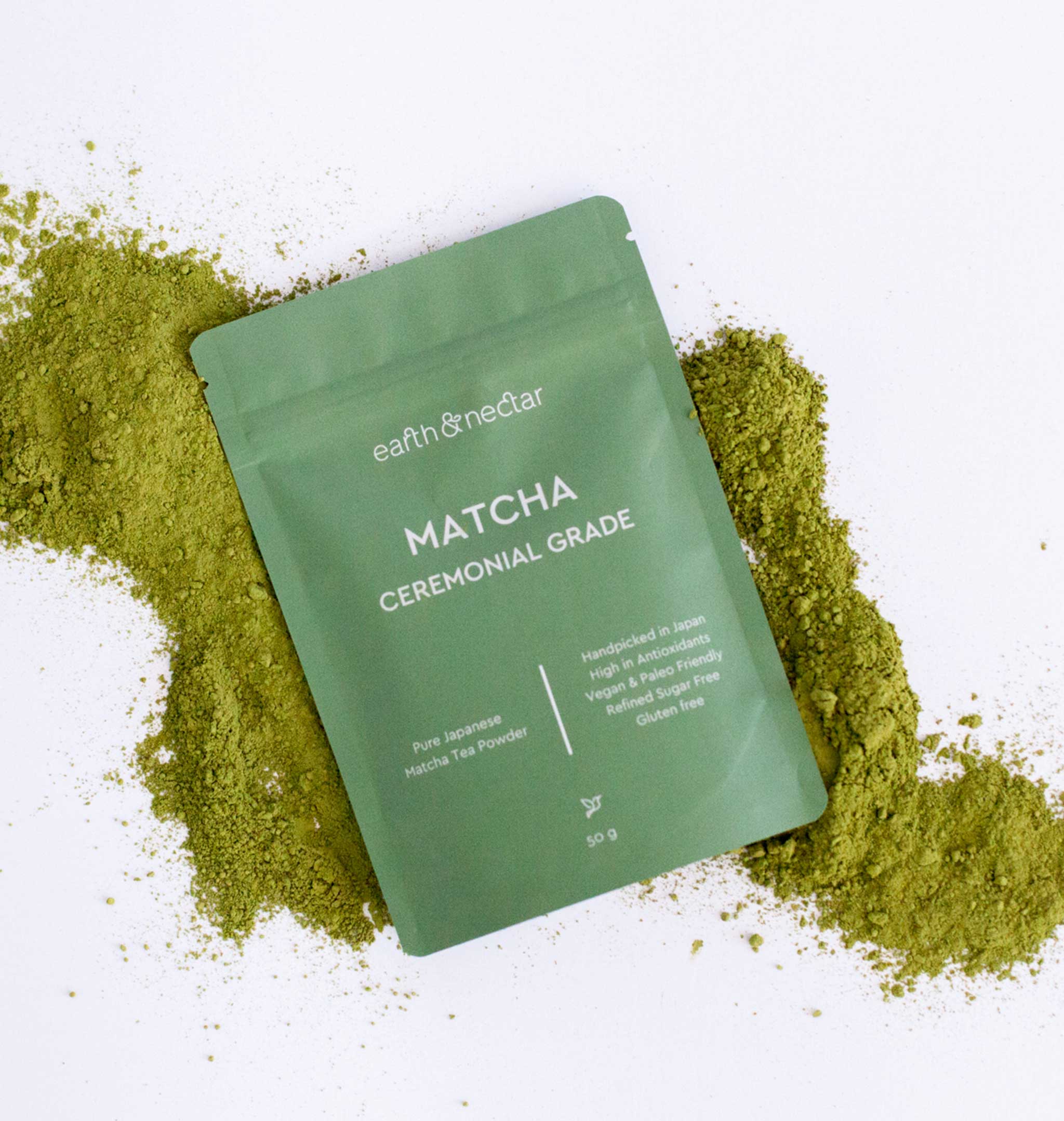 Ceremonial Matcha Green Tea – Earth & Nectar